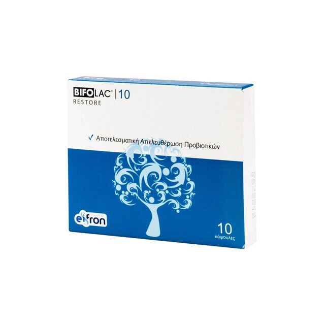 Supliment alimentar EIFRON Bifolac Restore, probiotice, 10 capsule ...