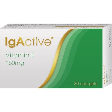 Supliment alimentar IgActive, Vitamina E 150mg, 20 capsule - eMAG.ro