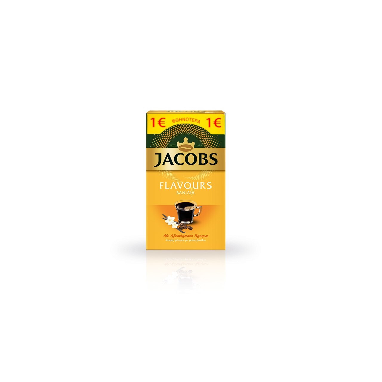 Cafea Jacobs Flavours, Aroma de Vanilie, 100% Arabica, 250g - eMAG.ro