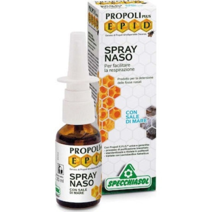 Spray nazal cu apa de mare Specchiasol E.P.I.D., pentru adulti, 20ml ...