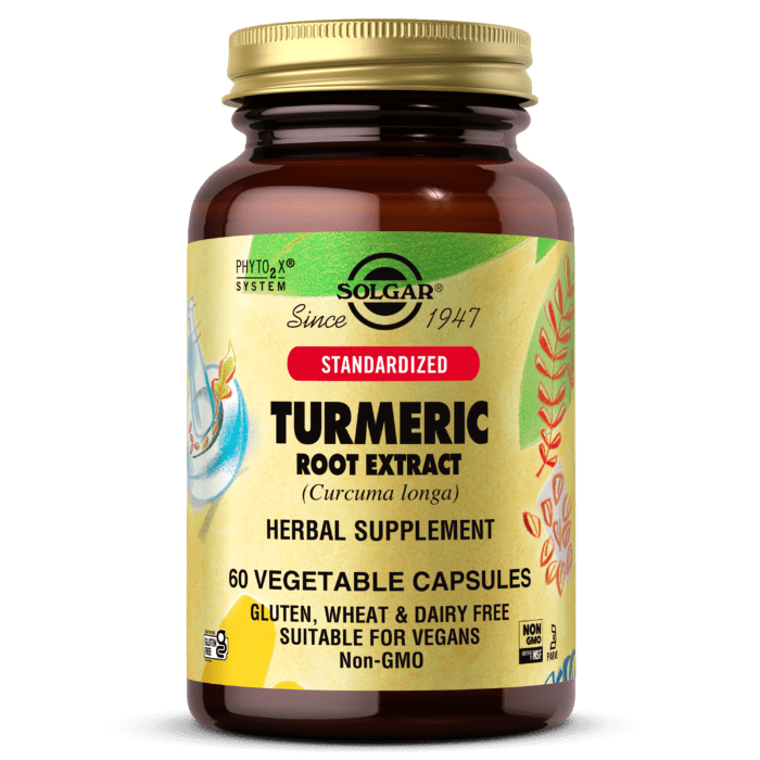 Extract de Radacina de Turmeric Solgar, 400mg, 60 capsule - eMAG.ro