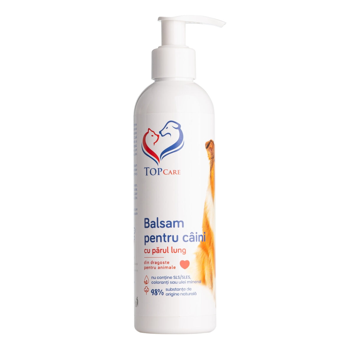 Balsam pentru caini cu parul lung TopCare, 240ml - eMAG.ro