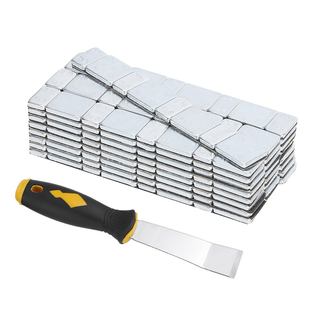 Set echilibrare roti, 5g/10g, Adezive, Argintiu - eMAG.ro