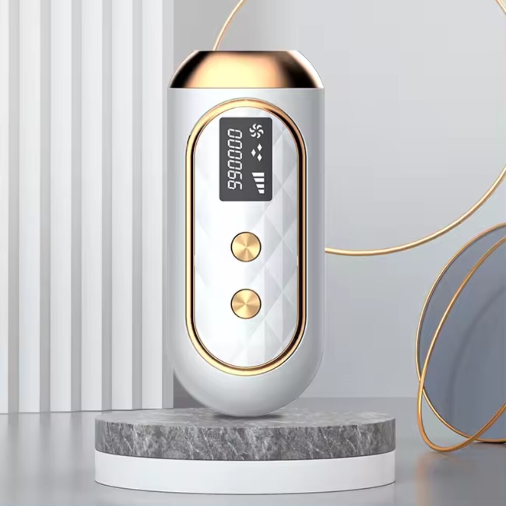 Epilator portabil premium IPL pentru epilare definitiva fara durere, elimina parul nedorit, cu ...