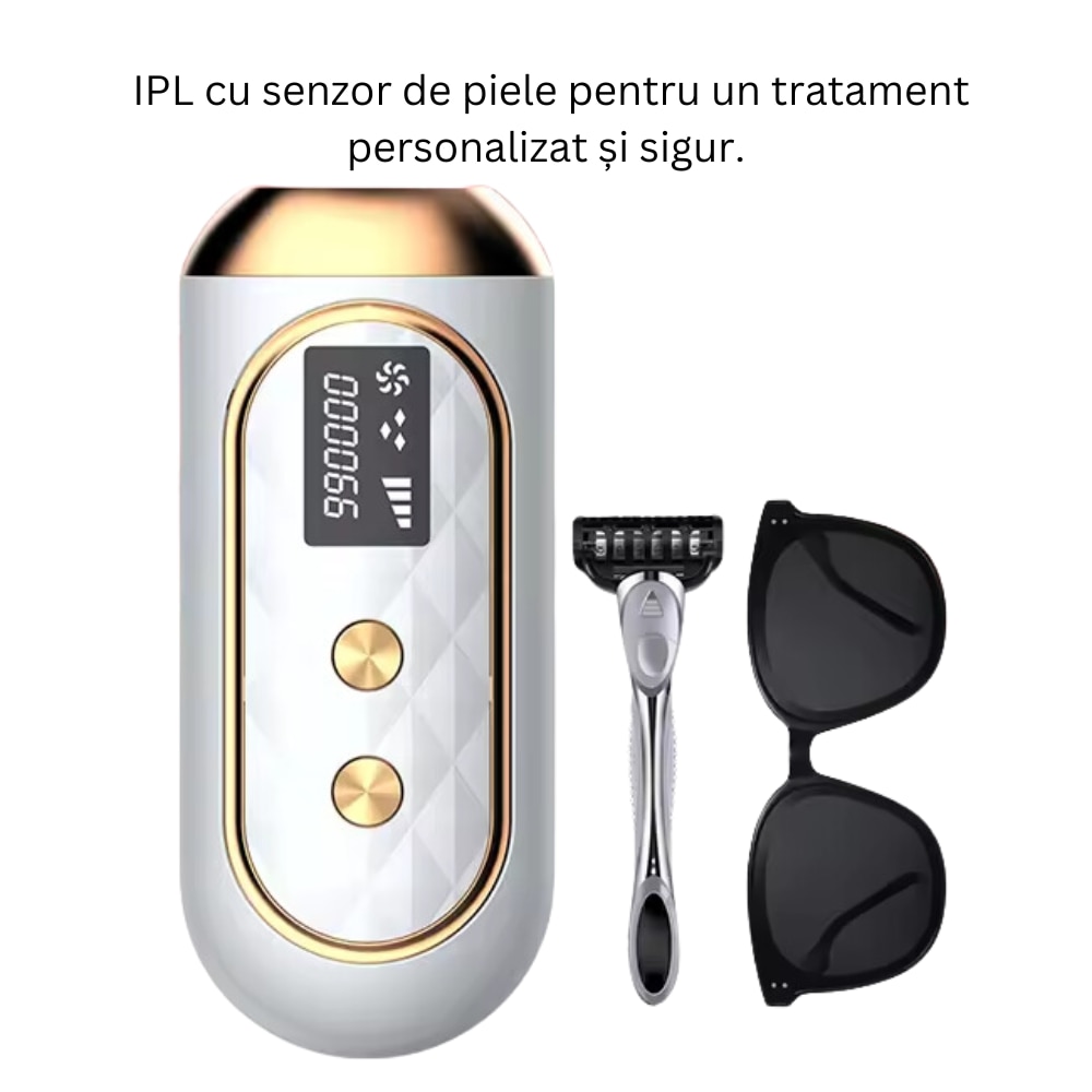 Epilator portabil premium IPL pentru epilare definitiva fara durere ...