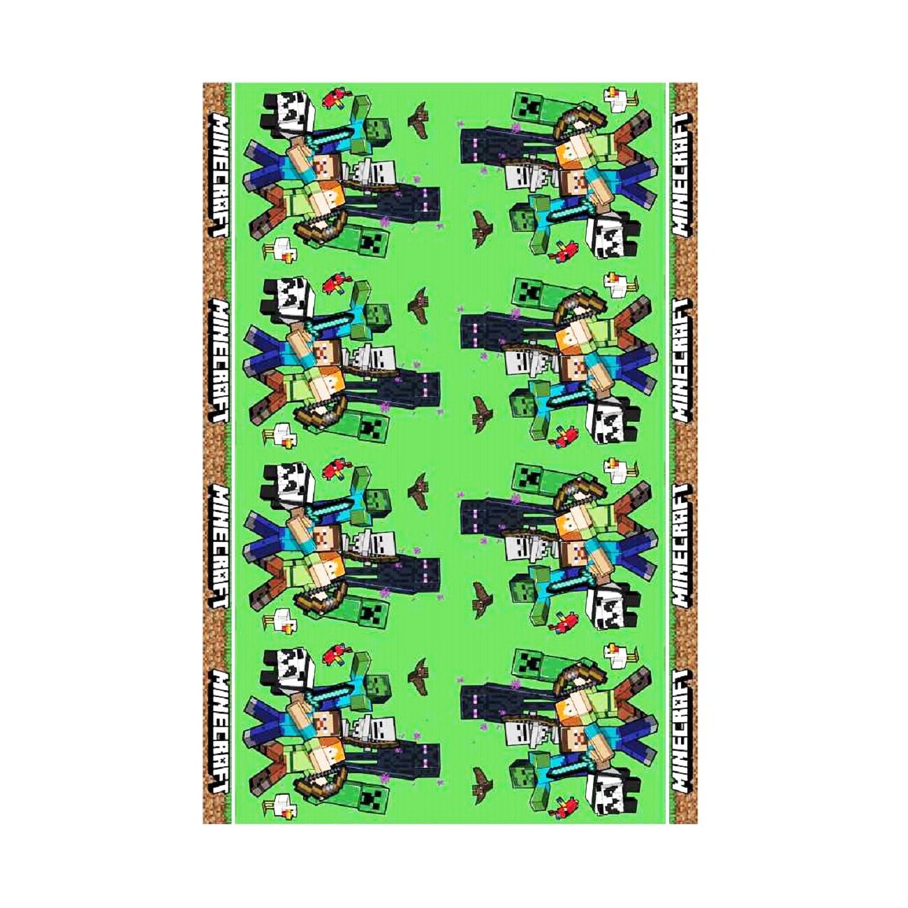 Fata de masa Personaje Minecraft, 120 x 180 cm - eMAG.ro