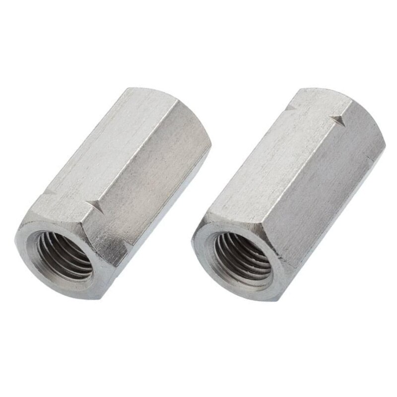 Piulite hexagonale de cuplare M6x40 Otel zincat DIN 6334 20 bucati ...