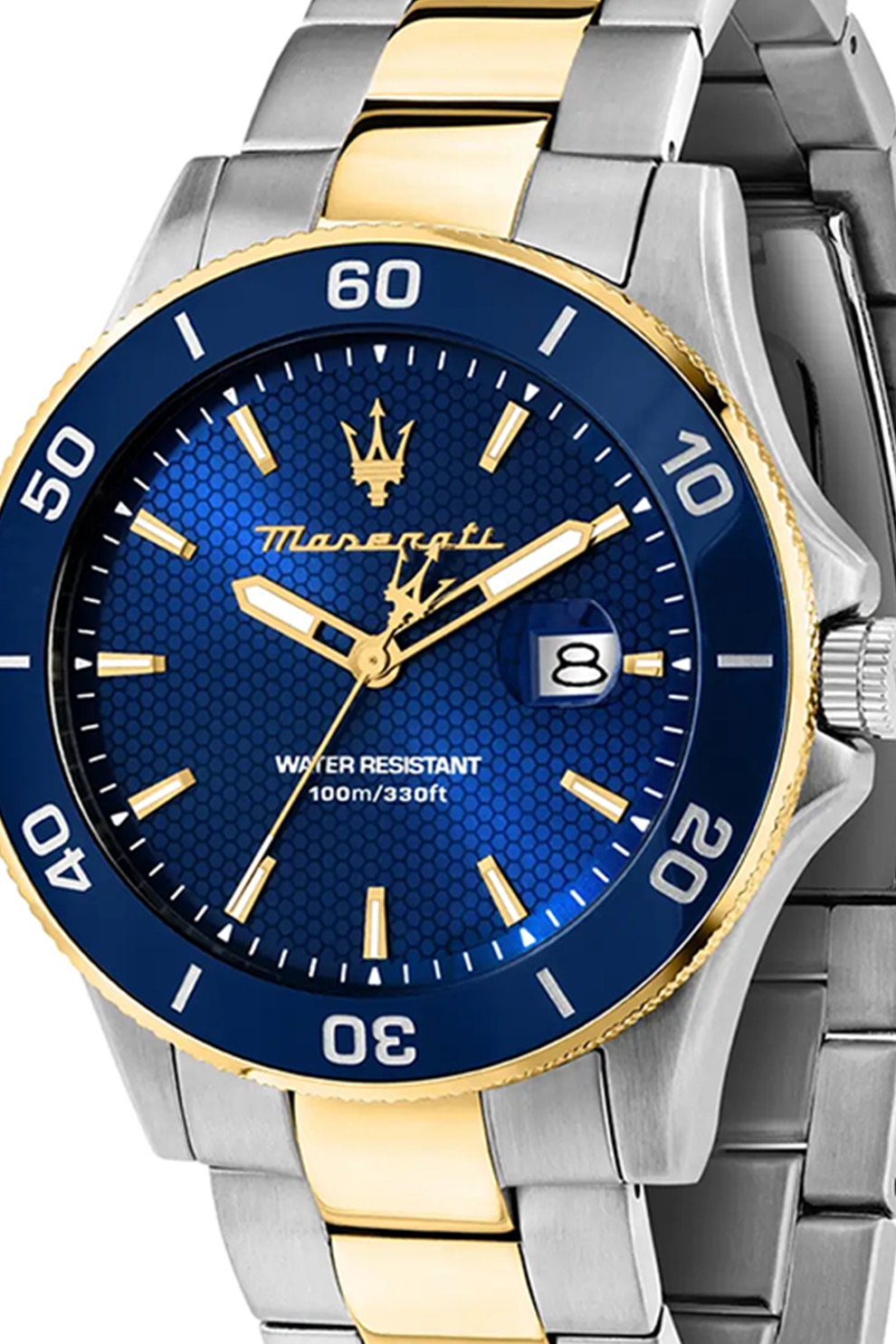 Maserati, Set de ceas quartz si bratara, Argintiu, Auriu - eMAG.ro