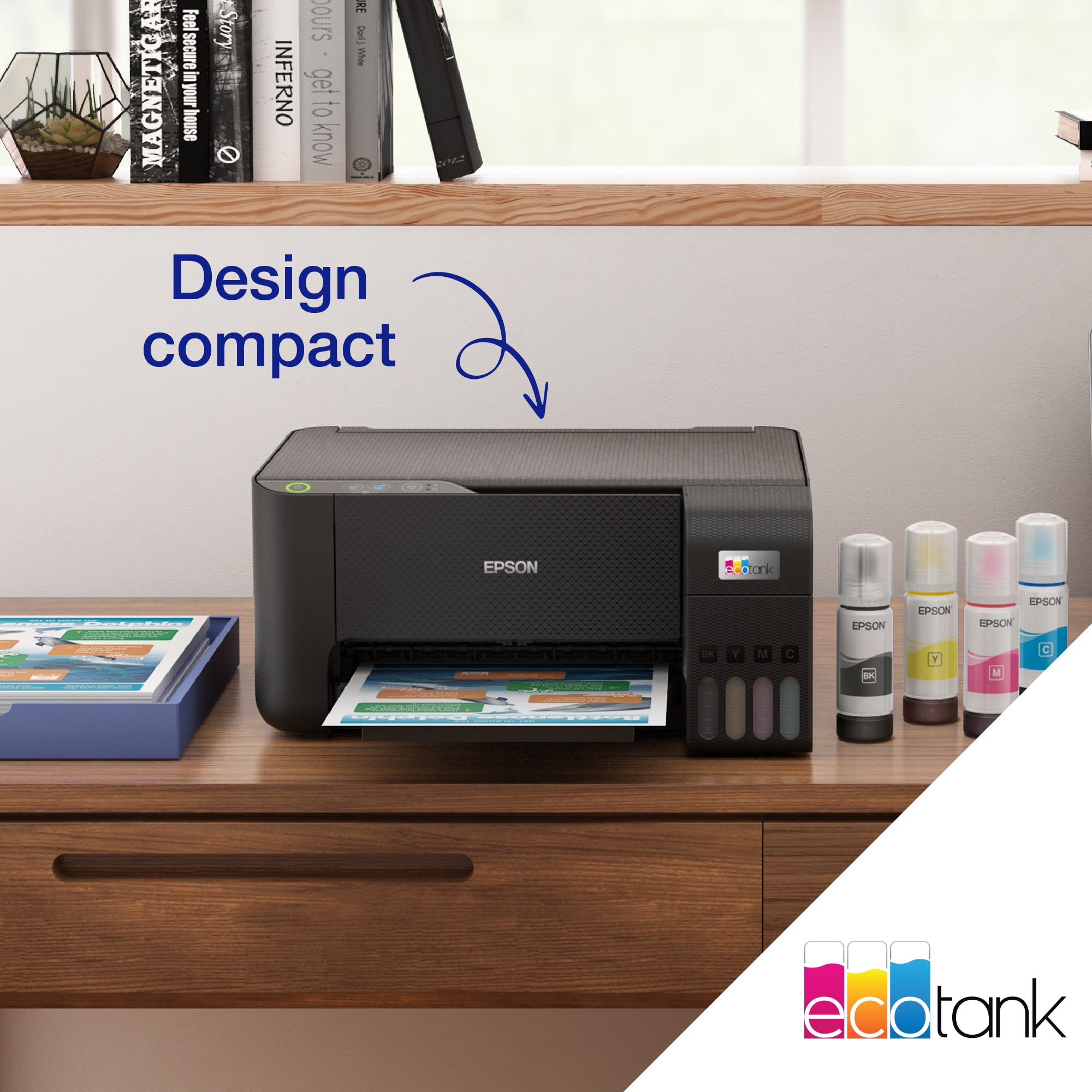 Multifunctional inkjet color CISS Epson EcoTank L3230, A4, 10 ppm ...