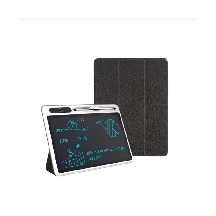 Tableta grafica pentru scris si desenat, ANUTETOUNI®, display LCD de 10 ...