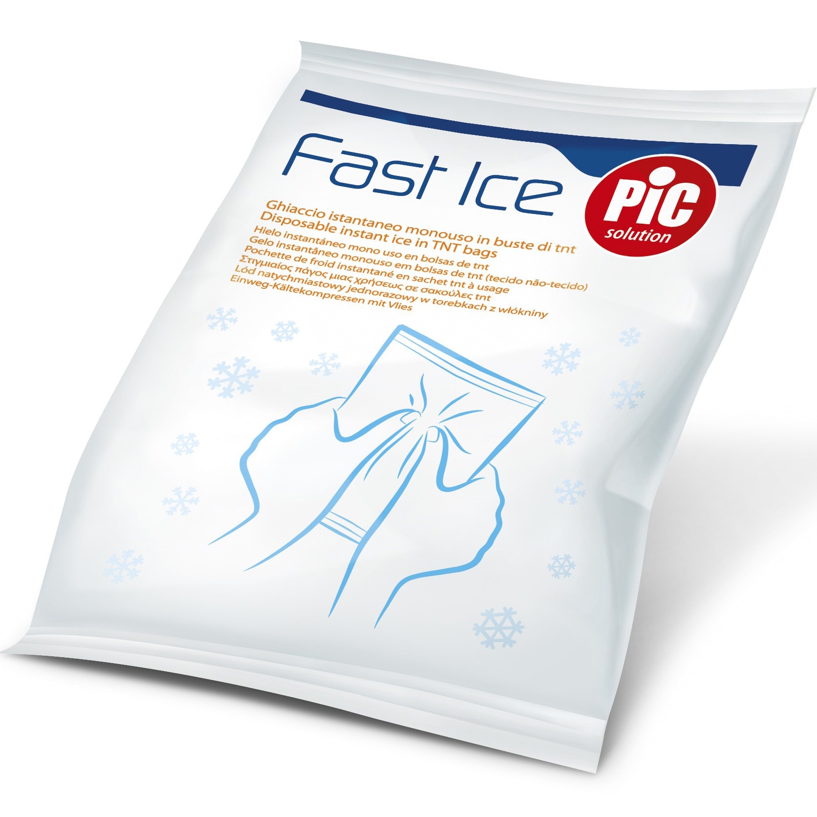 Торби с инстантен лед Pic Solution FAST ICE, 2 броя/кутия, 13.5x18 см ...