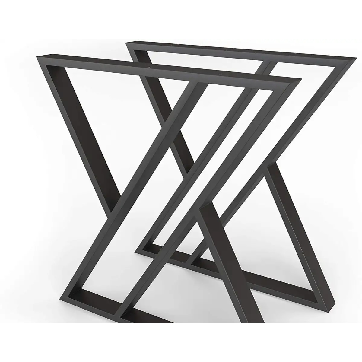 Set picioare masa metal, Negru, 70X72 cm - eMAG.ro