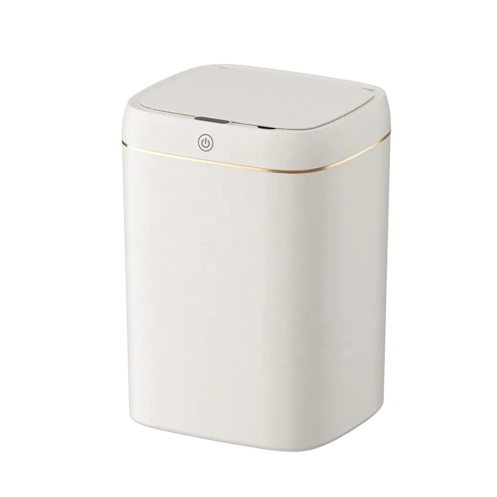 Cos de gunoi automat cu senzor, Bucatarie sau baie, Capacitate 13 l, cu ...