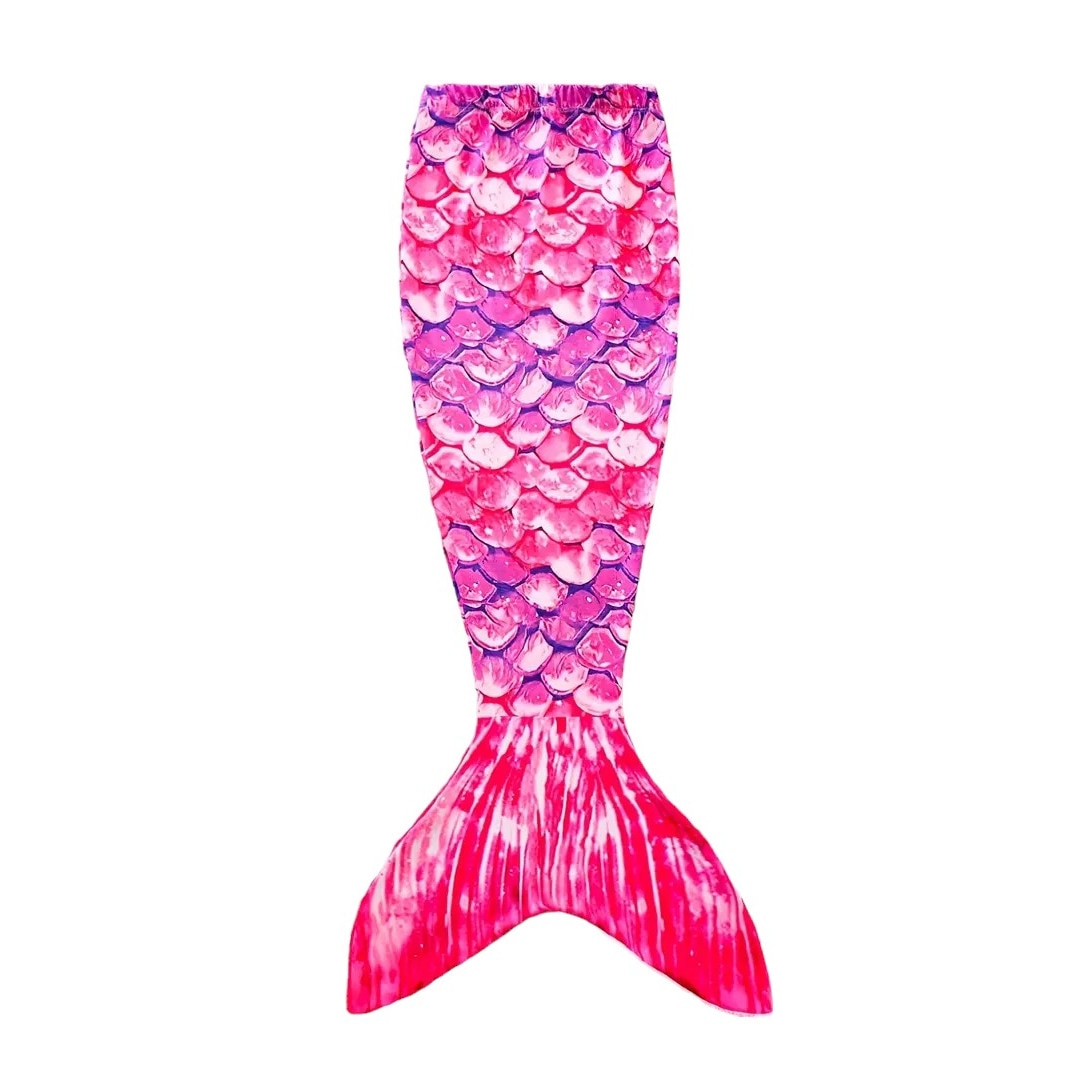 Costum de baie, model coada Sirena, multicolor, 6 ani - eMAG.ro