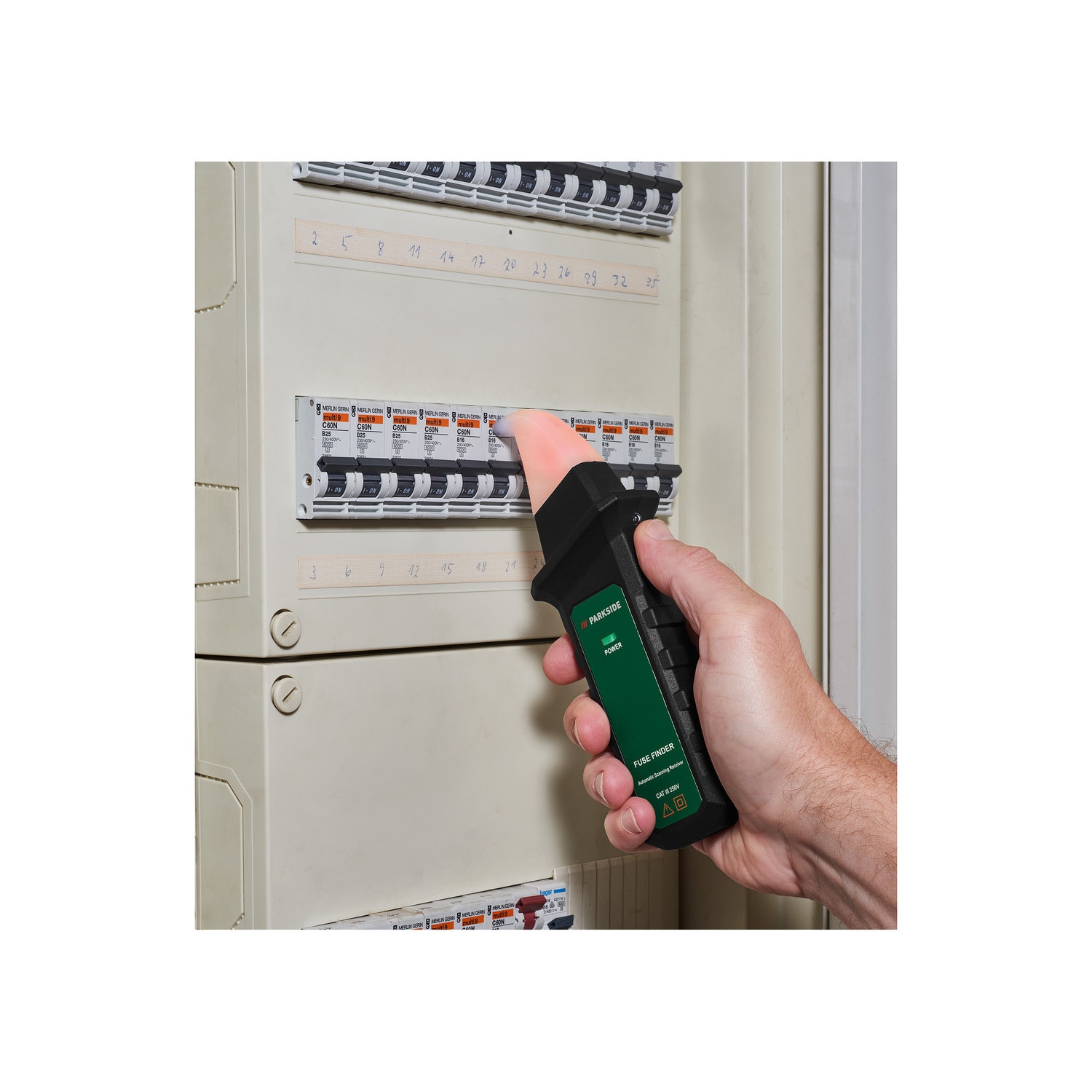 Set detector sigurante si circuit PARKSIDE PFF 20 A1, cu reglare automata a sensibilitatii - eMAG.ro