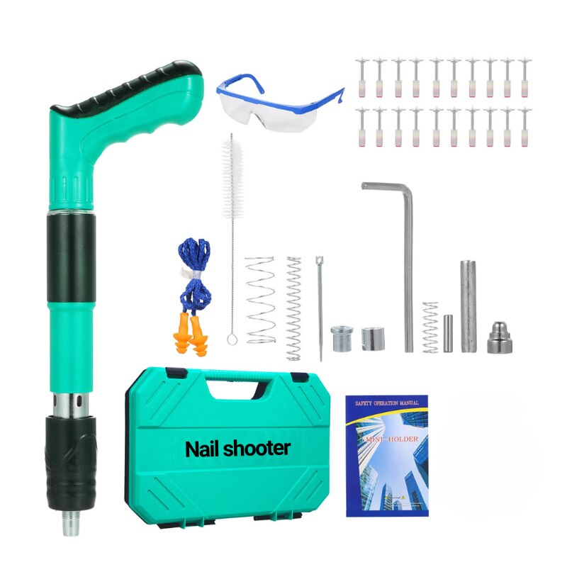Pistol manual pentru fixarea cuielor, rivetelor, niturilor in perete ...