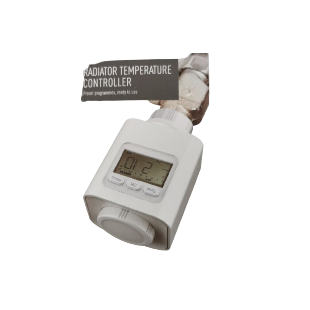 Termostat electronic pentru calorifer, Automat, Smart, Alb - eMAG.ro