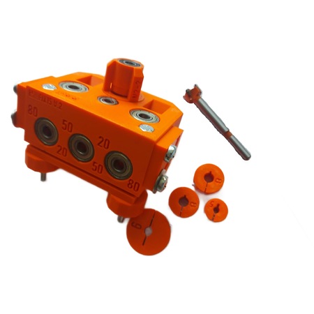 Sablon mobila frezare si gaurire demontabili Minifix 15 v.2.0 PAL 18mm ...