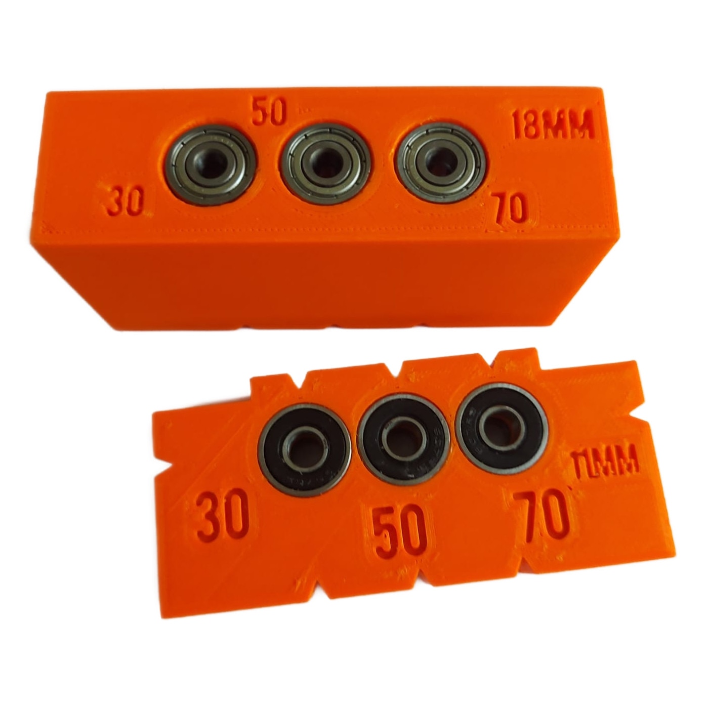 Sablon mobila pentru eurosuruburi gaurire in cant margine 9-11mm si ...