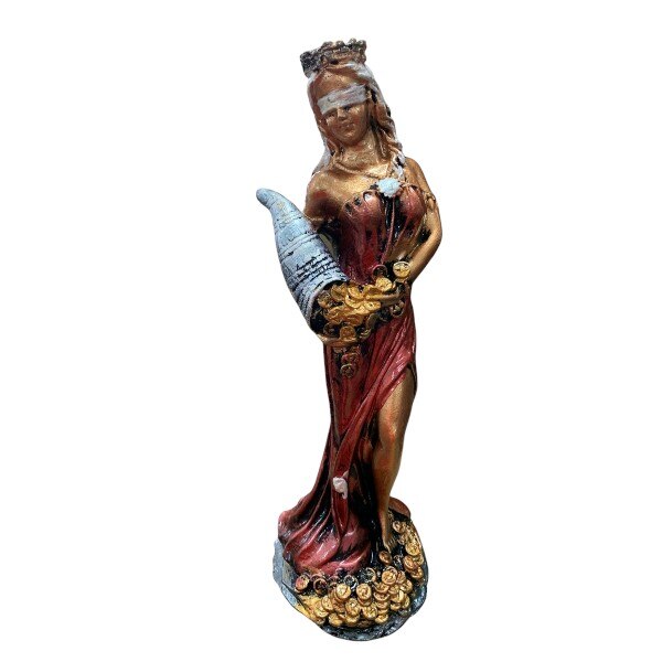 Statueta rosie Zeita Fortuna, Rasina, 30 cm - eMAG.ro