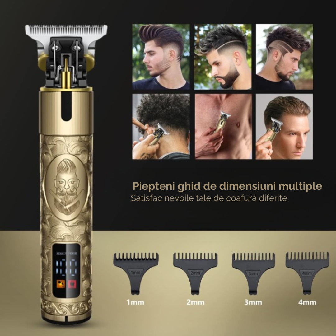 Aparat de Ras/Barbierit, Trimmer, Set Masina de Tuns Parul pentru ...