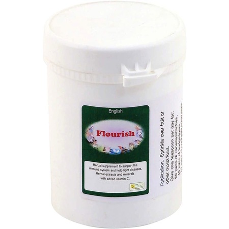 Multivitamine Imunitate pentru Pasari si Papagali, The Birdcare Company Flourish, 40 g - eMAG.ro