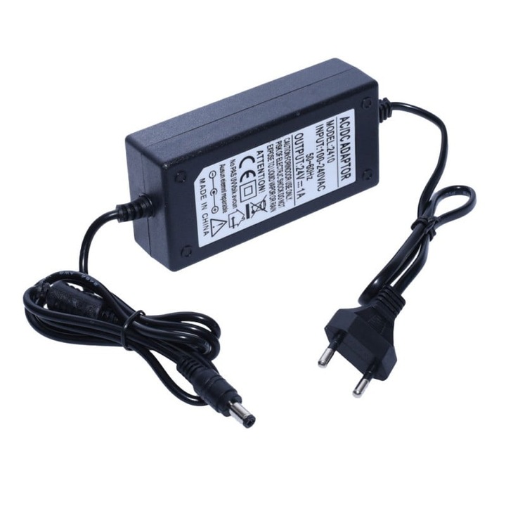 Alimentator 100-240V - 24V 1A conector 5.5x2.5 mm ALX-7A011 DALBI - eMAG.ro