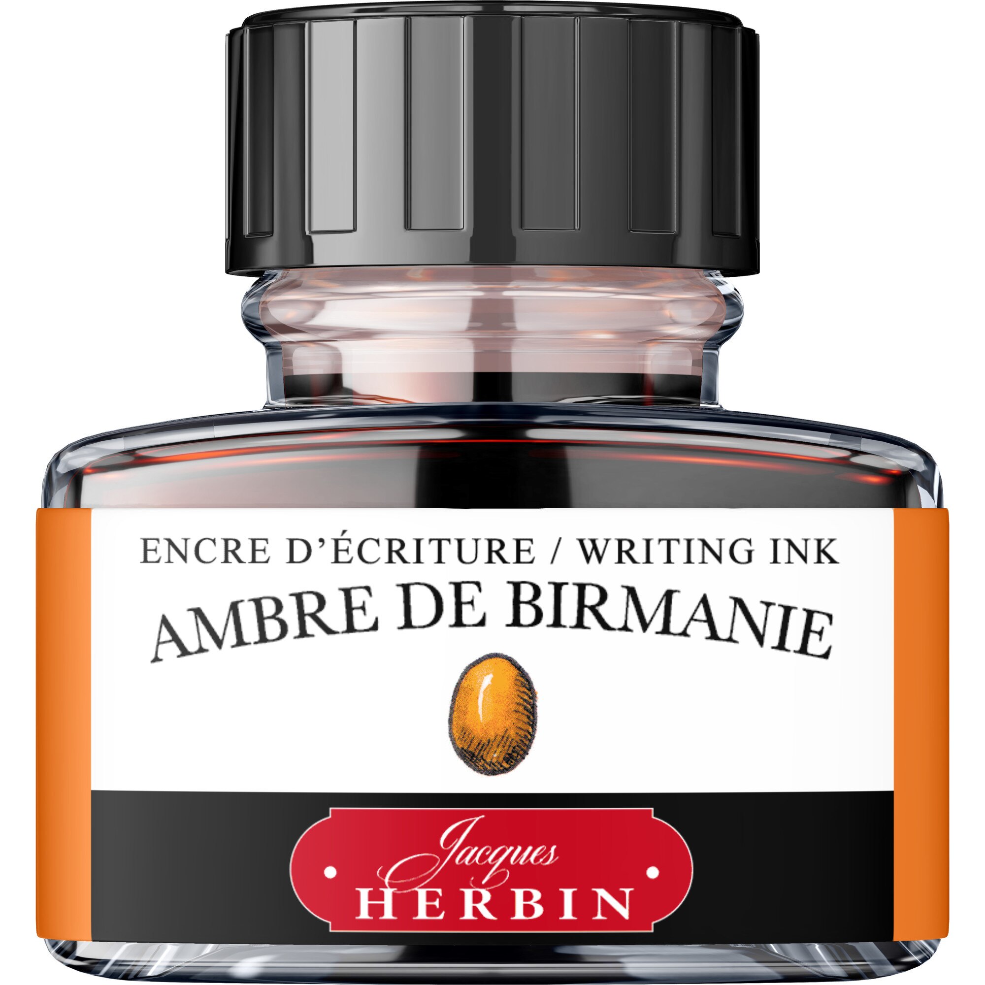 Calimara Jacques Herbin Writing The Pearl of Inks, Ambre de Birmanie ...