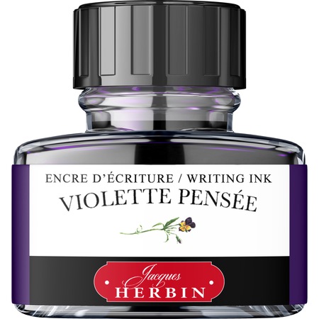 Calimara Jacques Herbin Writing The Pearl of Inks, Violette Pensee, 30 ...