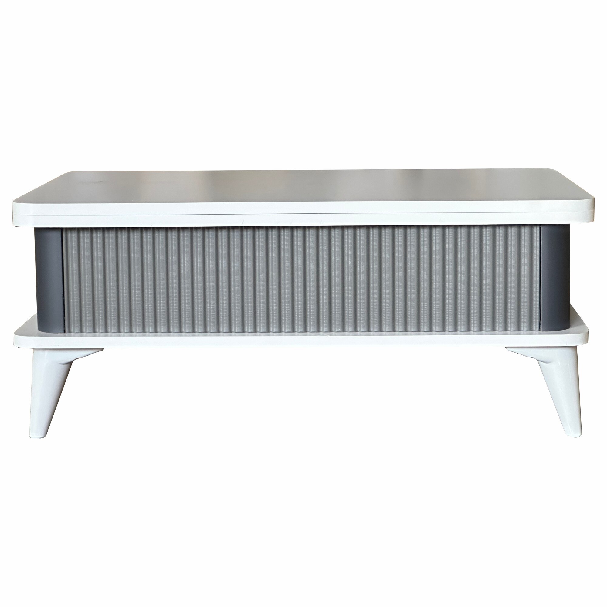 Masa extensibila Transformer, inaltime reglabila, cadru MDF, 90 x 60 ...