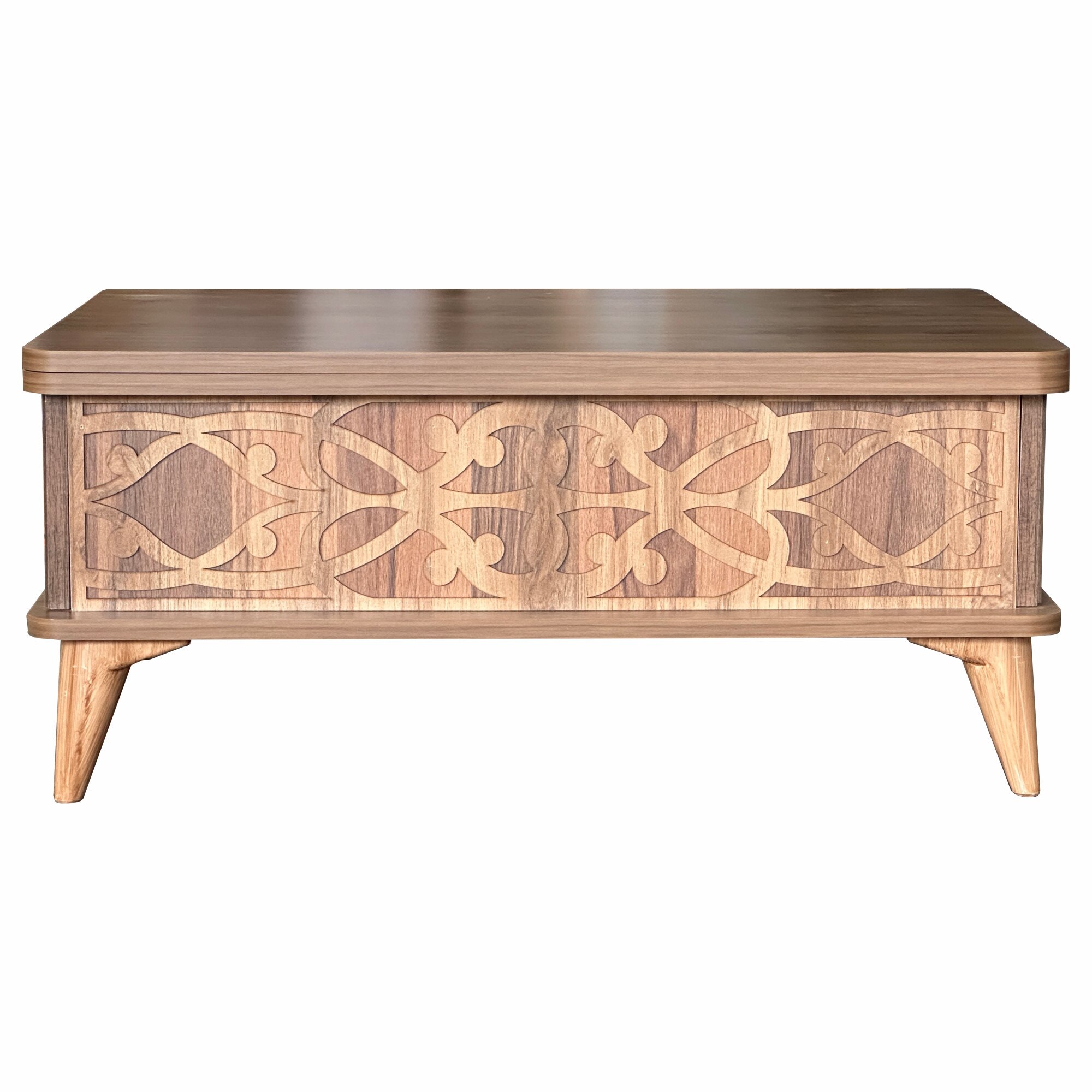 Masa extensibila Transformer V2, inaltime reglabila, 2 sertare, 90 x 60 ...