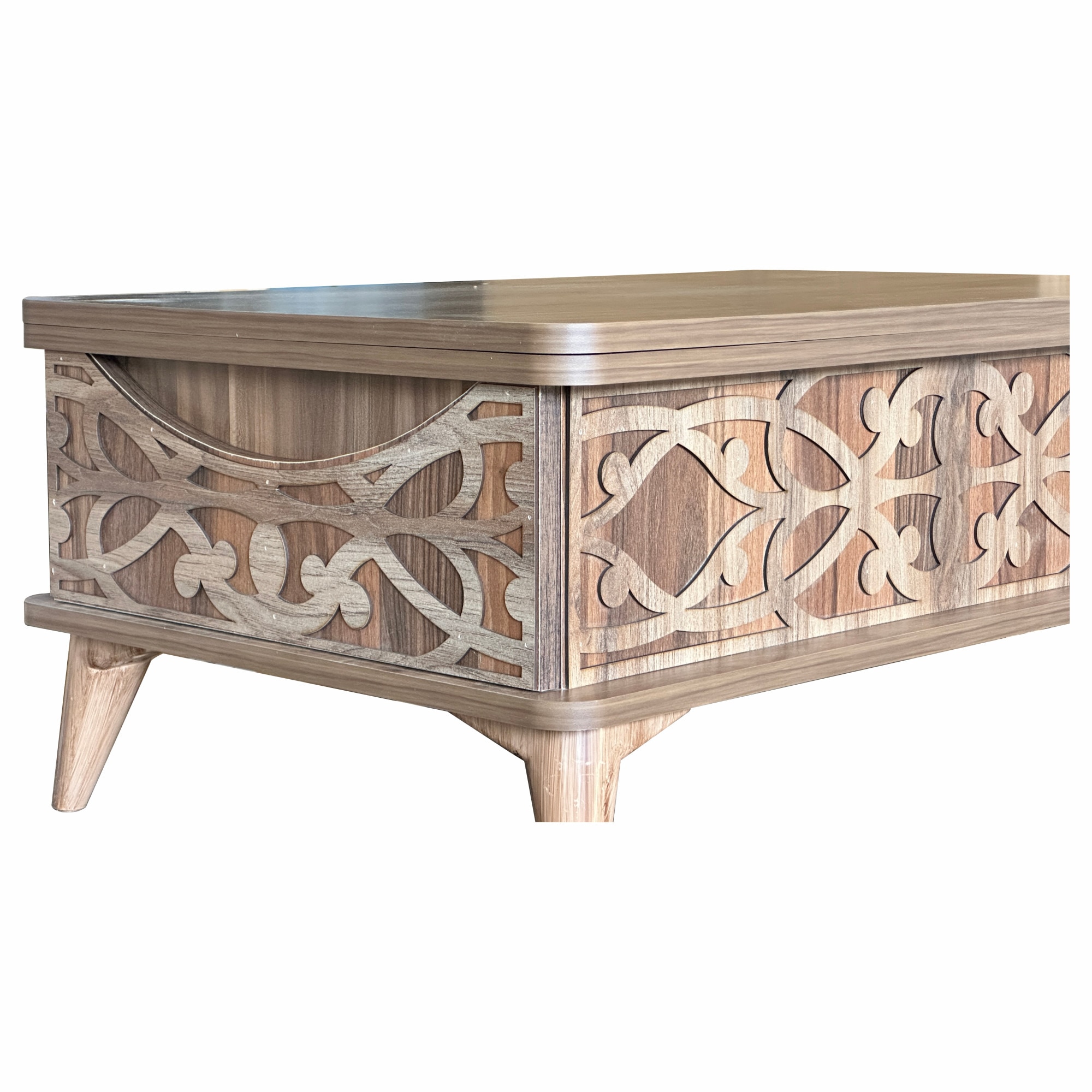 Masa extensibila Transformer V2, inaltime reglabila, 2 sertare, 90 x 60 ...