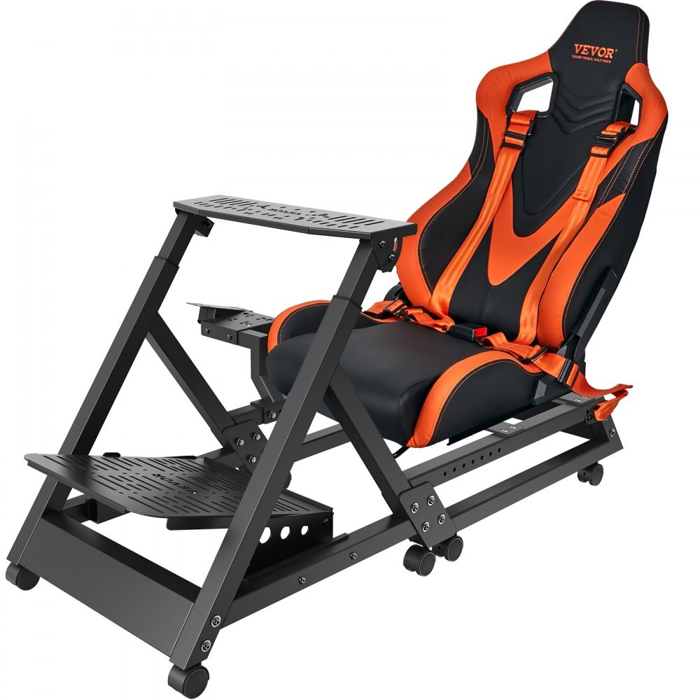 Cockpit Simulator Portabil, Scaun Gaming, Reglabil, Capacitate 150 Kg ...