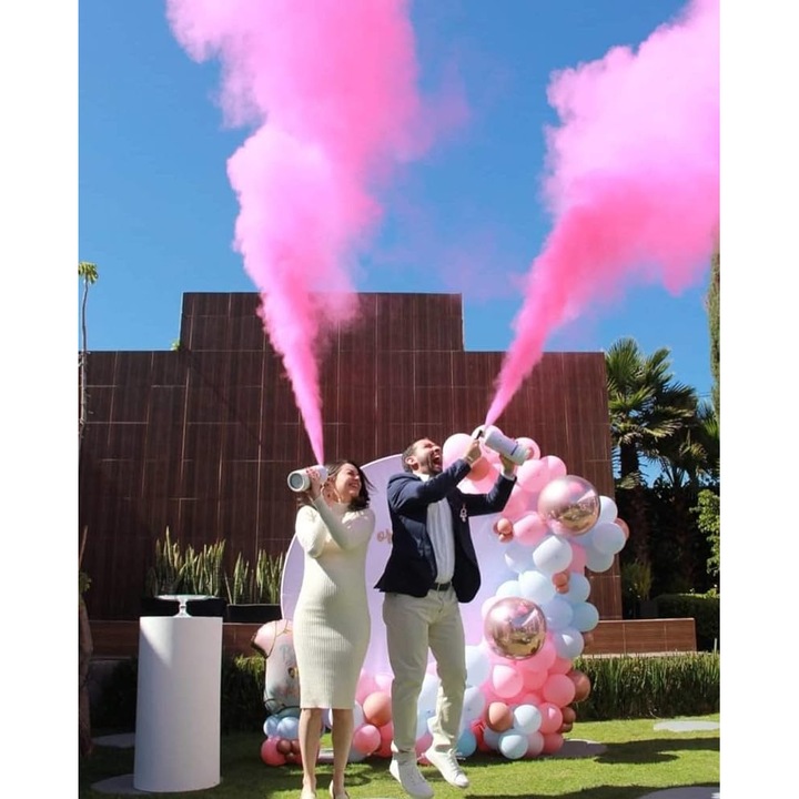 Spray pudra Gender reveal Roz - eMAG.ro