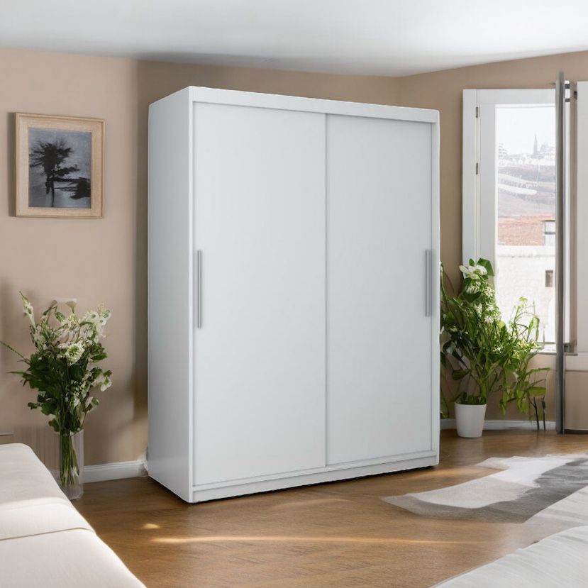 Dressing Alex Alb, 120x60x200 cm - eMAG.ro