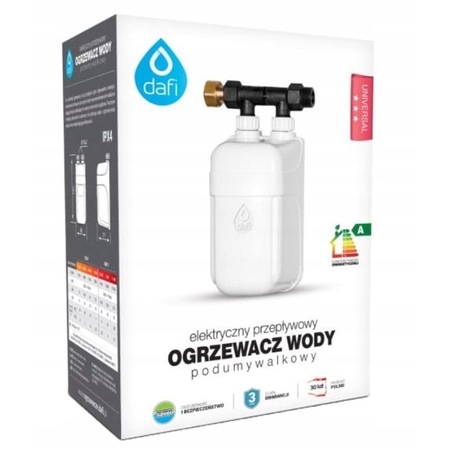 Incalzitor instant de apa, Dafi, 11kW, alb, 17x23.4x9 cm - eMAG.ro