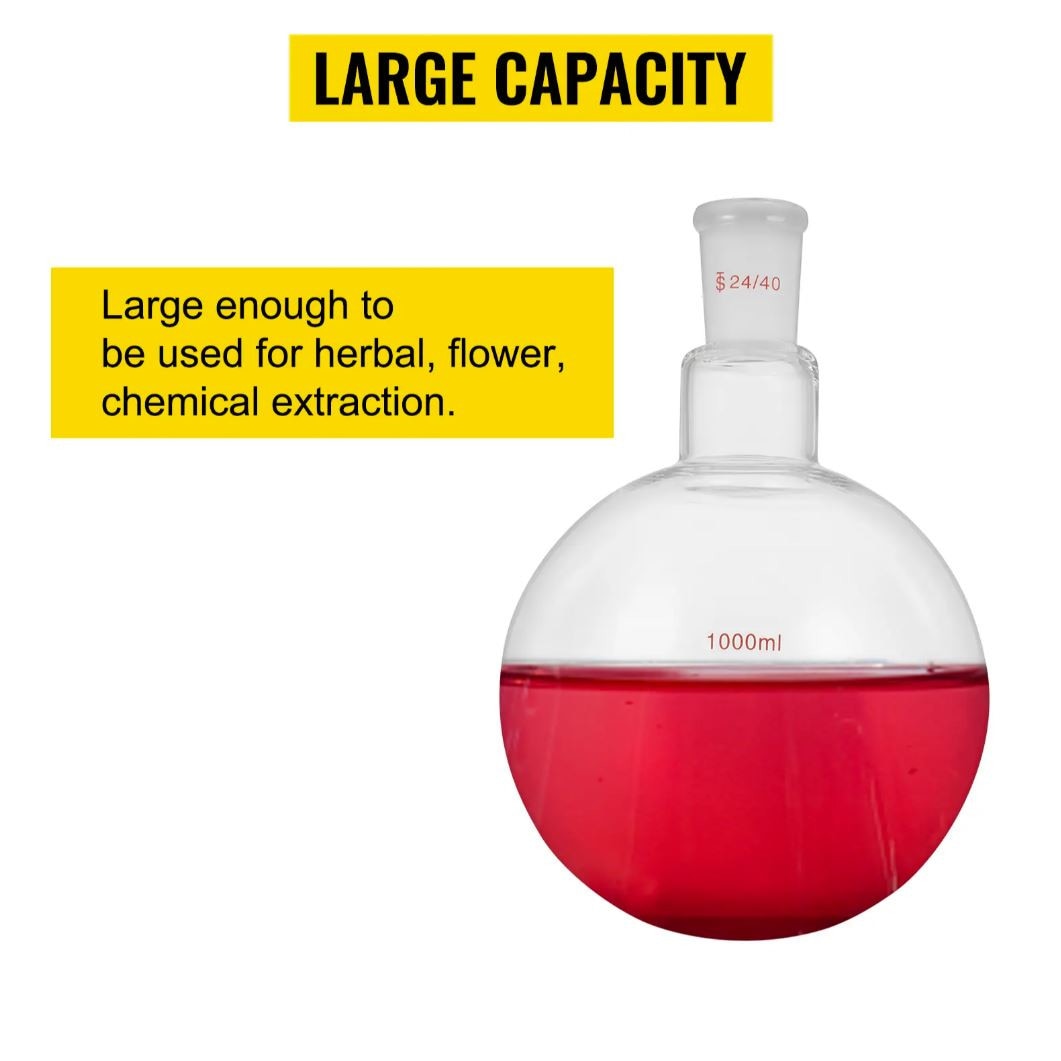 Set vase de laborator, Vevor, Rezistent la temperaturi ridicate pana la ...