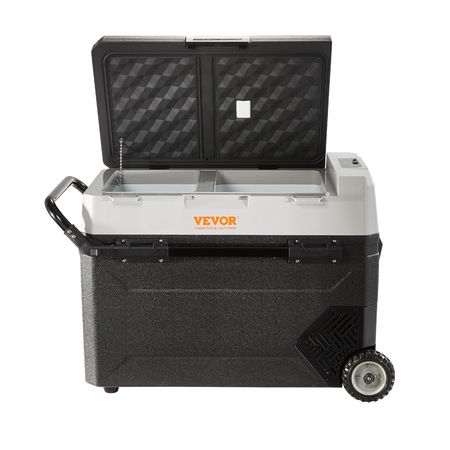 Frigider auto, Vevor, Capacitate 38 Litri, Alimentare 12V 24V 220V ...