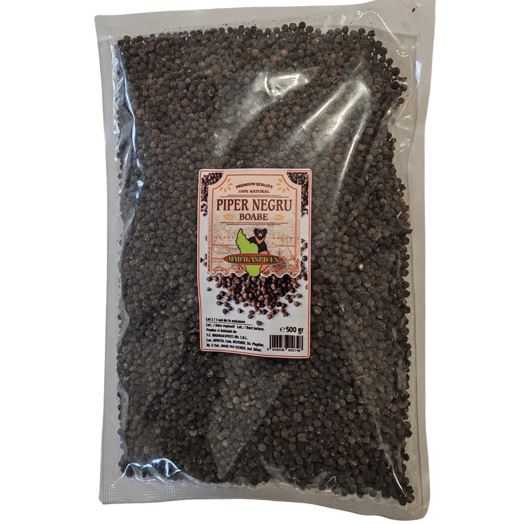 Piper negru boabe, 500g - eMAG.ro