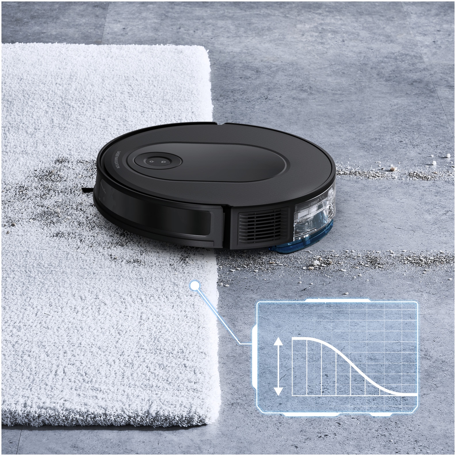 Robot de aspirare Rowenta X-Plorer Serie 65+ RR8L85WH, aspirator si mop ...