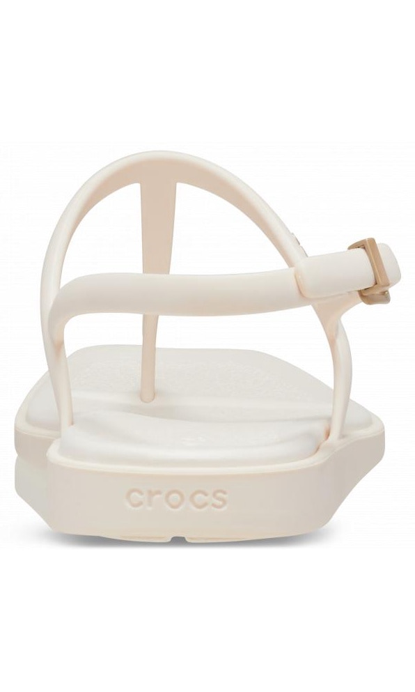 Slapi Flip-Flop Femei, Crocs, Miami Thong 209793 Flip, Bej, 42-43 EU ...