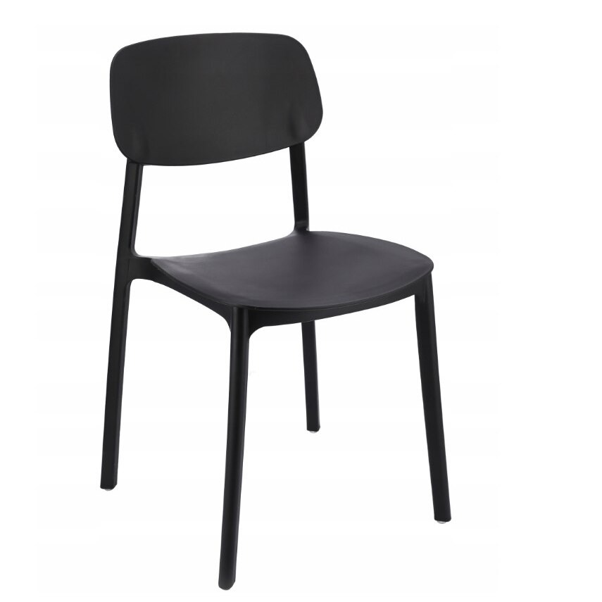 Scaun Plastic, Negru - eMAG.ro