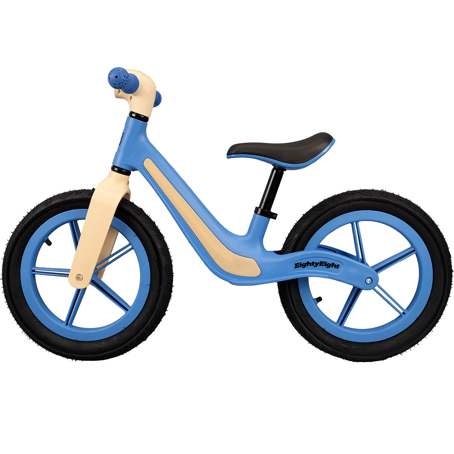 Bicicleta fara pedale EightyEight cu lumini si muzica Toddler, roti ...