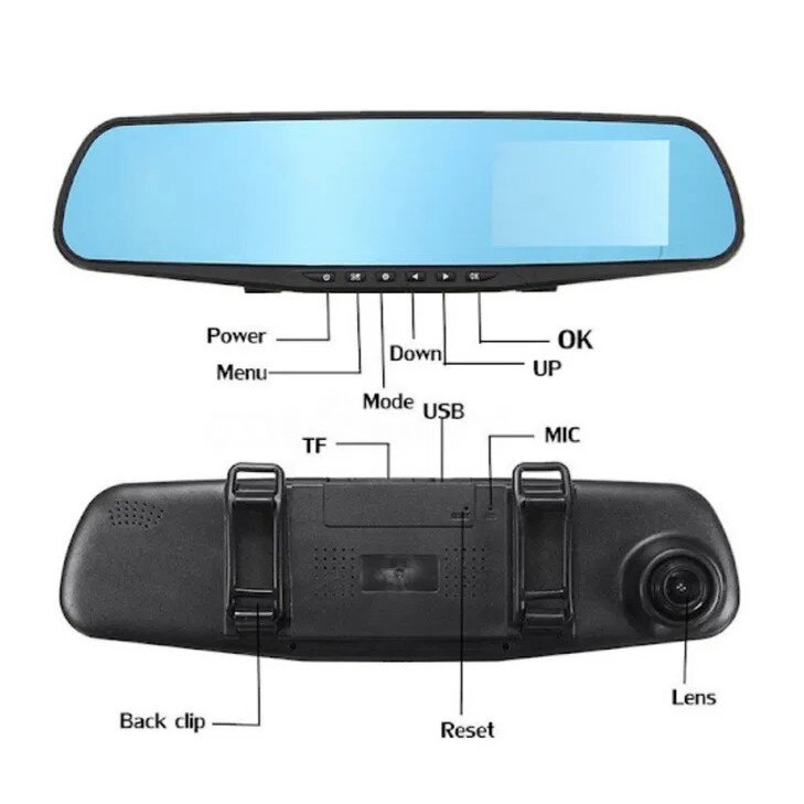 Camera Auto DVR Camcorder FHD 1080P tip Oglinda retrovizoare cu camera ...