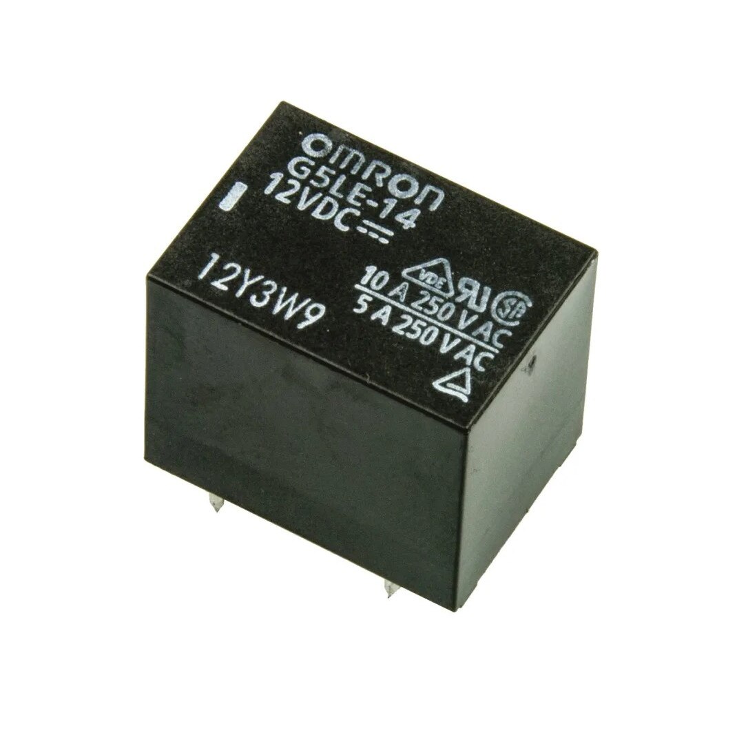 Releu electromagnetic 12VDC 10A SPDT THT G5LE-14 12VDC - eMAG.ro
