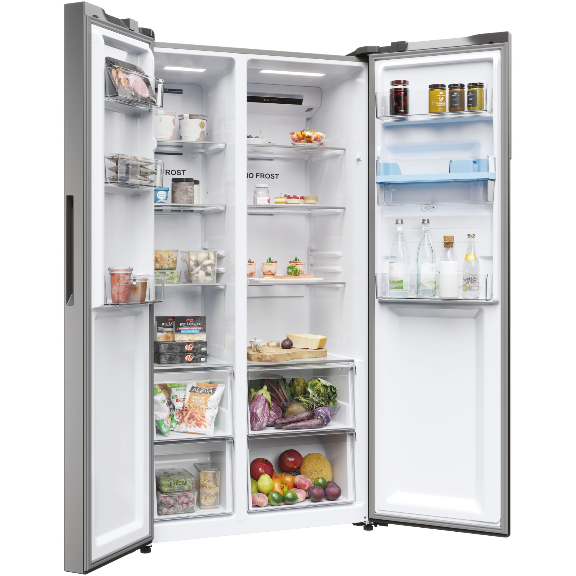 Side by side Haier HSR5918DWMP, 521 litri, Total No Frost, Multi air ...