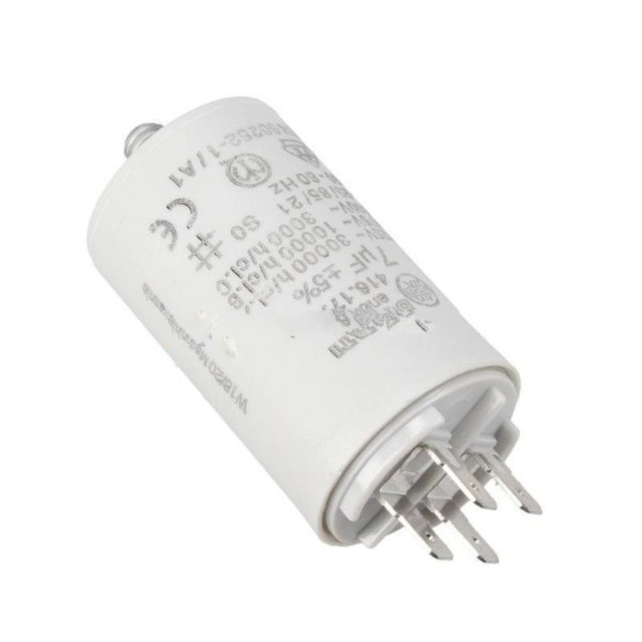 Condensator pornire motor uscator de rufe Candy 7uf - eMAG.ro