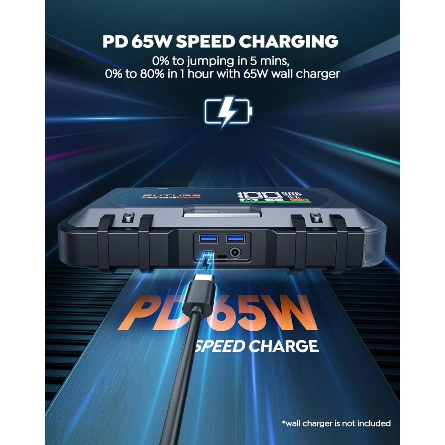 Starter Auto, BUTURE Beta04, Robot de pornire, Jump Starter, Power bank ...