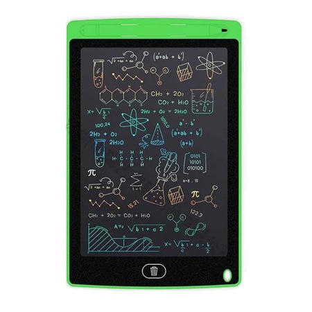 Tableta LCD cu pix, pentru scris/desenat cu ecran de 8.5 inch, Verde ...