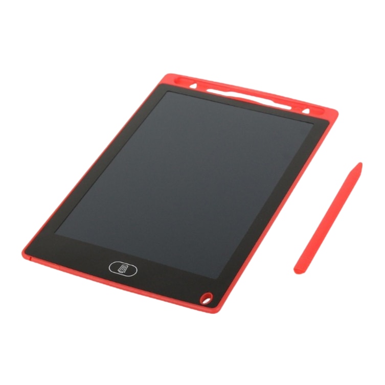 Tableta LCD cu pix, pentru scris/desenat cu ecran de 8.5 inch, Rosu ...